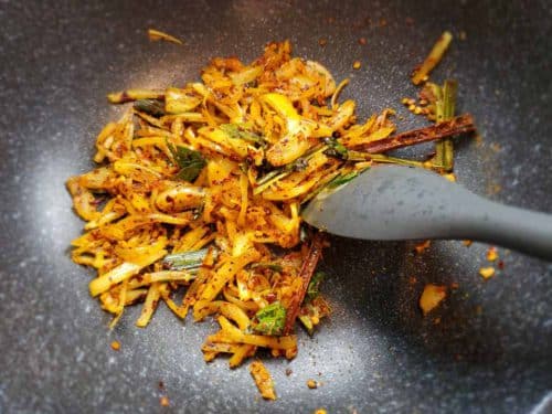 Easy Stir-fried okra (Vegan) - Hungry Lankan