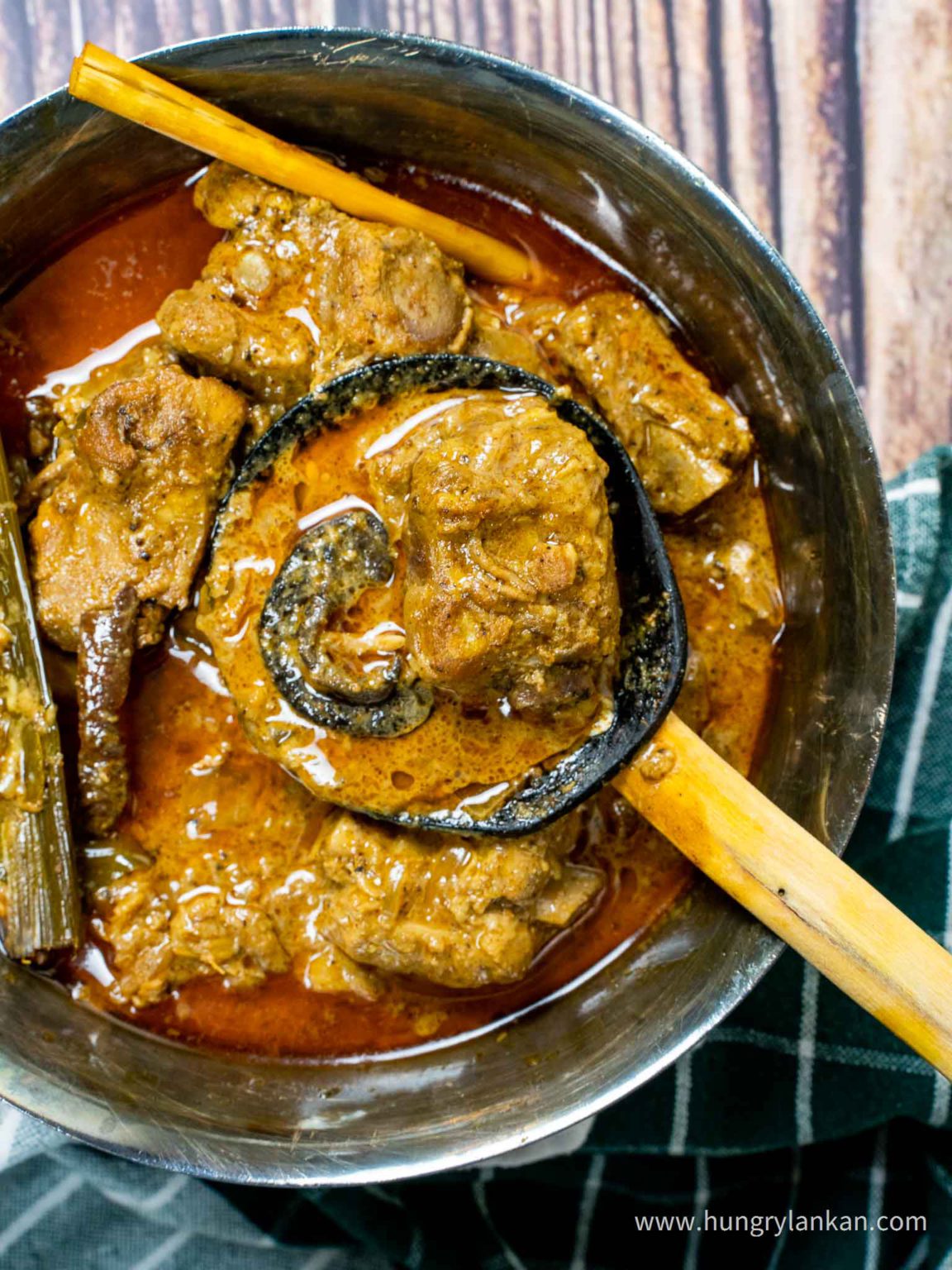 Slow-cooked young jackfruit curry - Hungry Lankan
