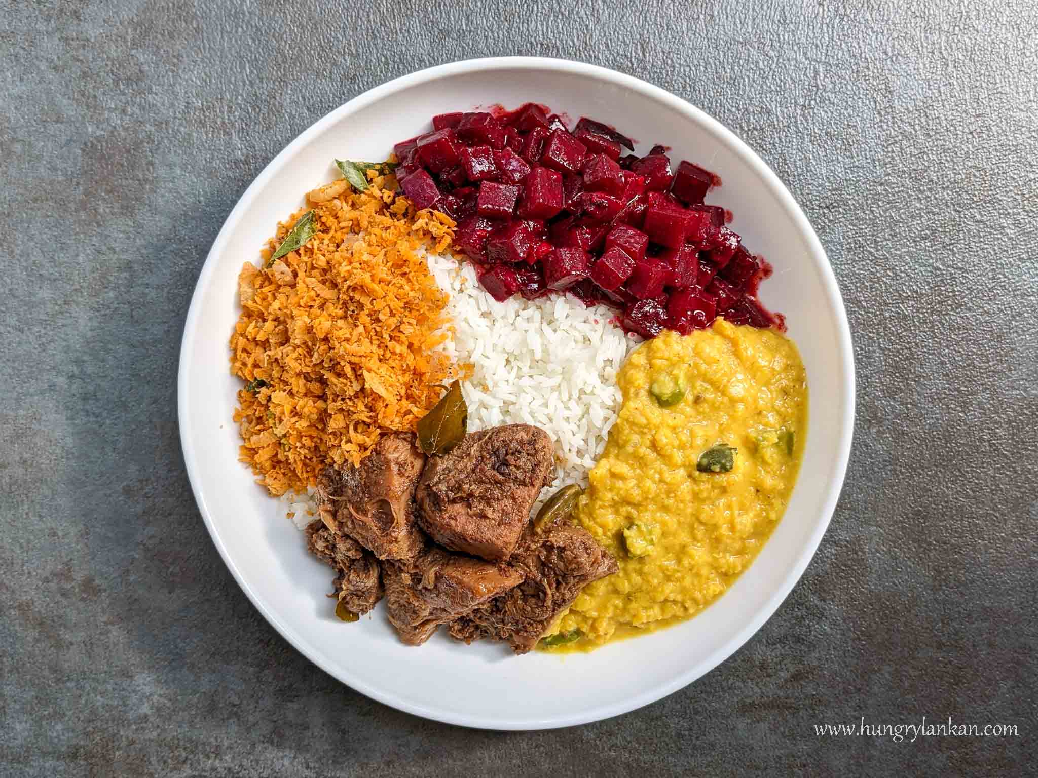 Sri Lankan Beetroot Curry - Hungry Lankan