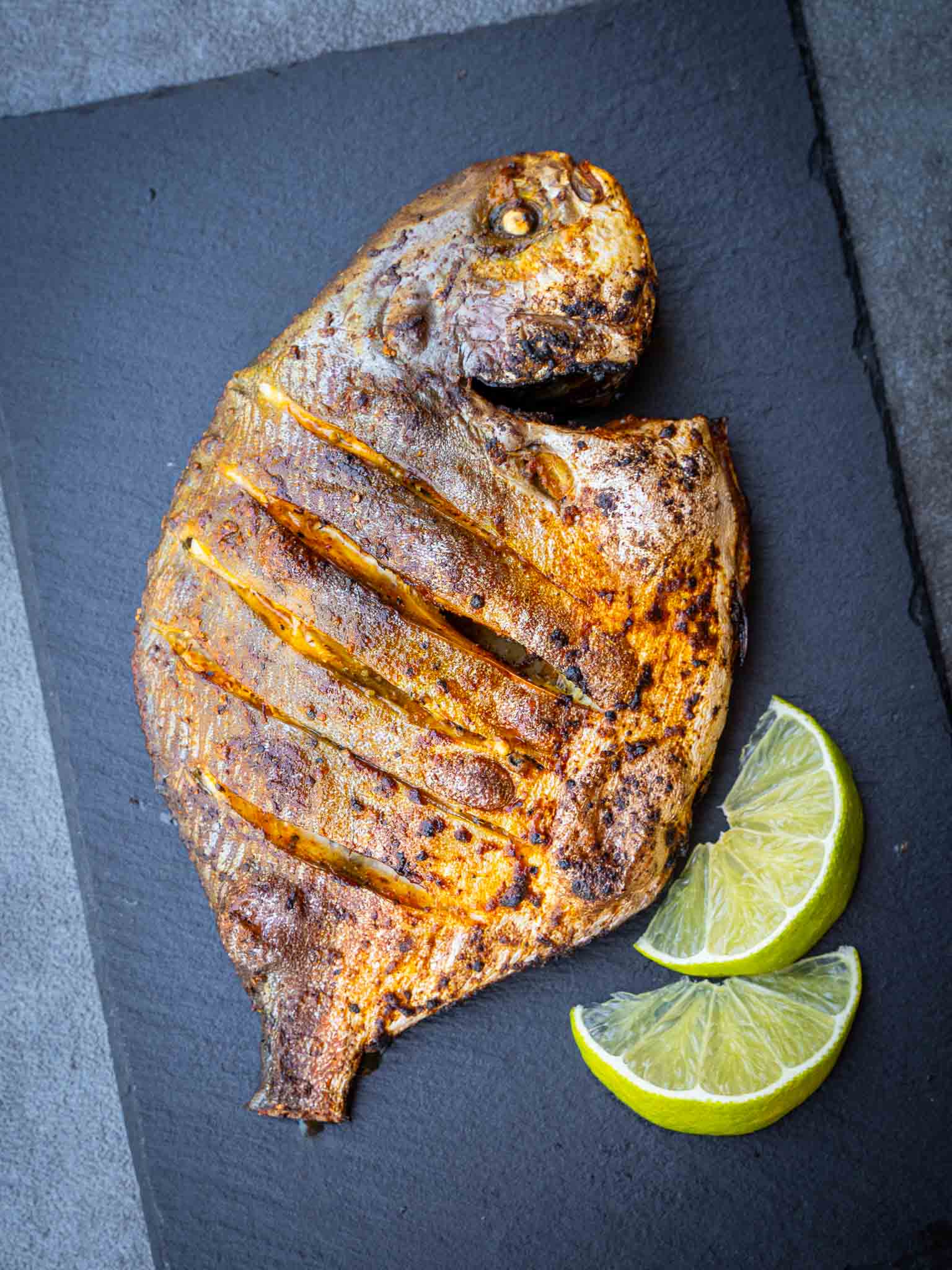 Pompano Fish in Air Fryer - Hungry Lankan