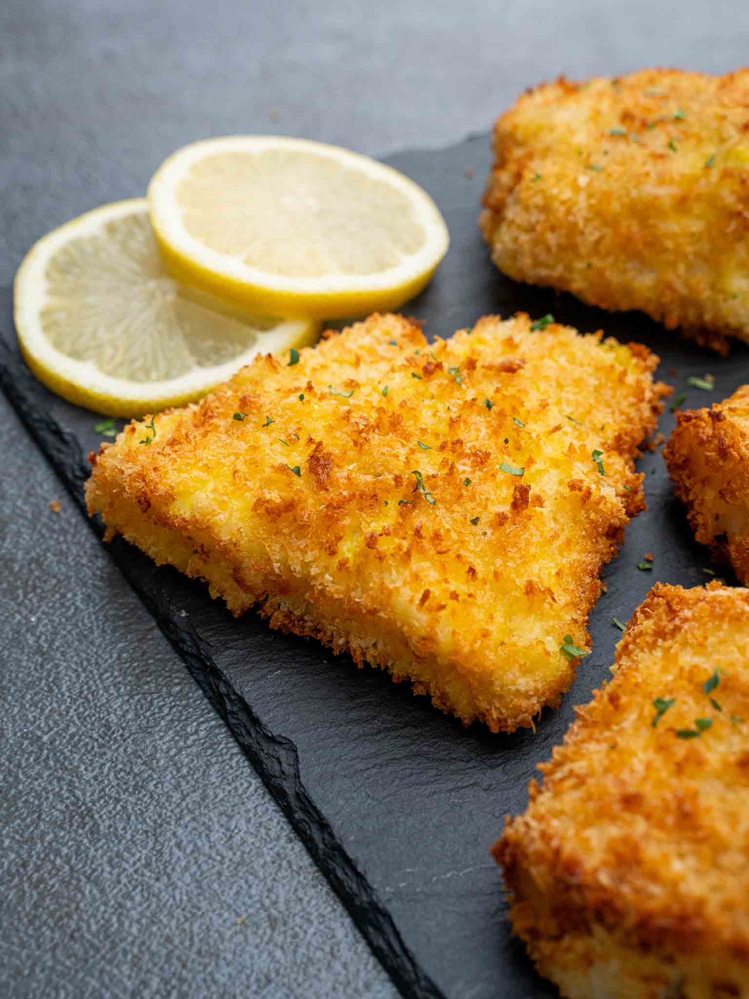 Breaded Cod in Air Fryer - Hungry Lankan